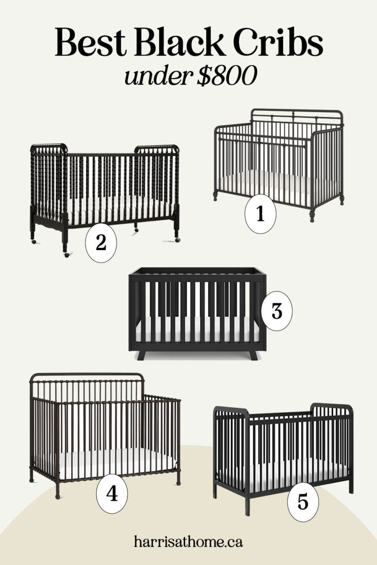 Best Affordable Vintaged-Inspired Black Iron Cribs — Harris at Home